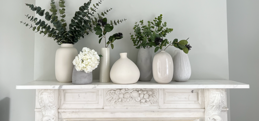 Luxury Vases For Artificial Flowers | Ceramic & Glass Vases