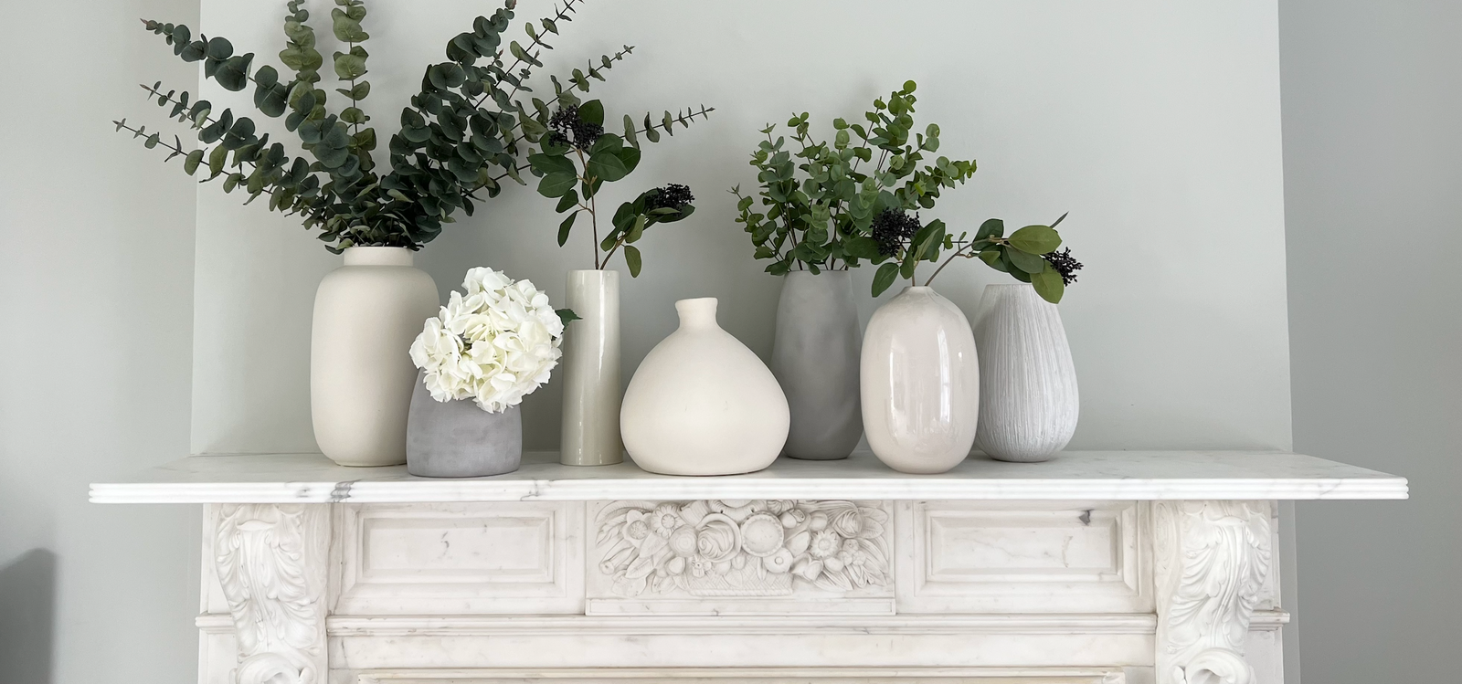 Luxury Vases For Artificial Flowers | Ceramic & Glass Vases