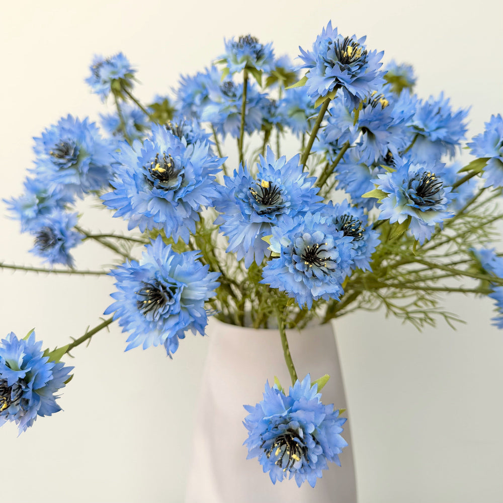 Artificial Blue Cornflower Spray