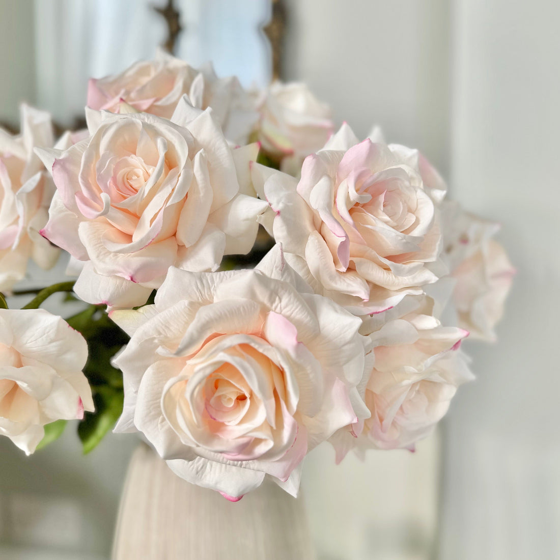 Artificial Roses | Artificial Pale Pink Tea Rose