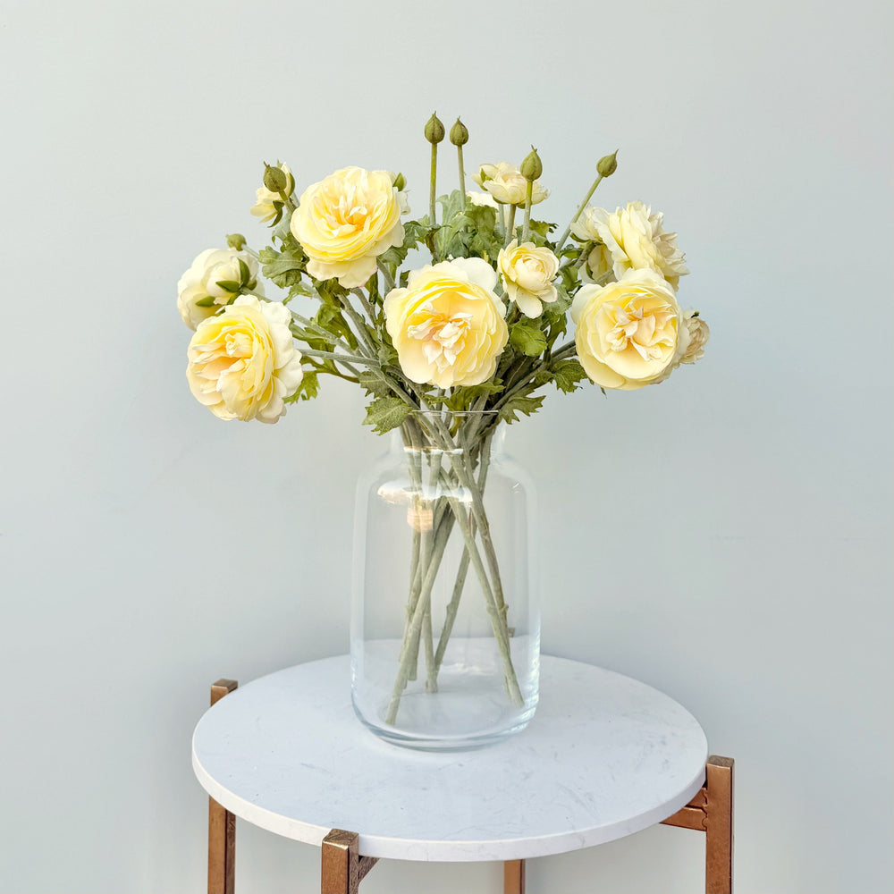 Artificial Yellow Ranunculus Stem