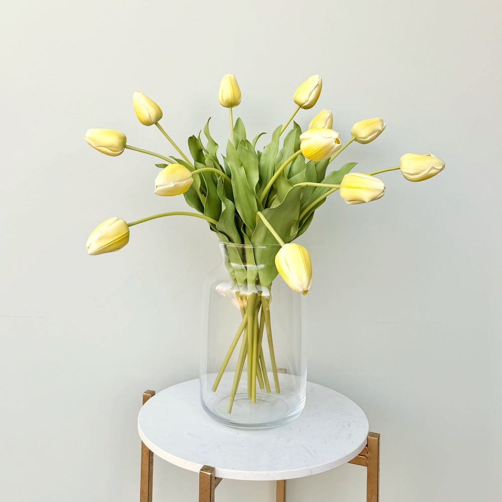 Artificial Yellow Tulip Stem | The Faux Flower Company