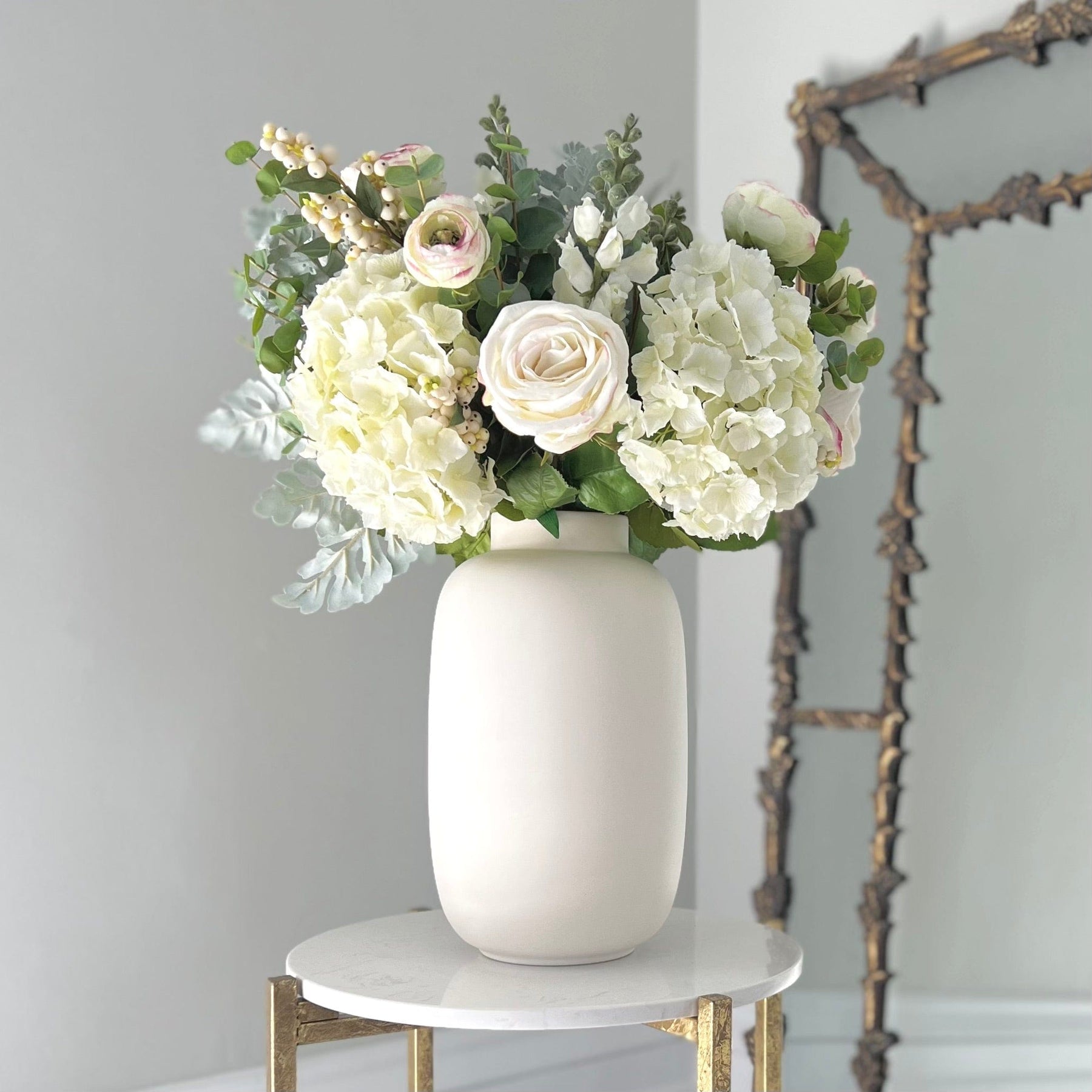 Artificial Flower Bouquet | Large Hydrangea Bouquet